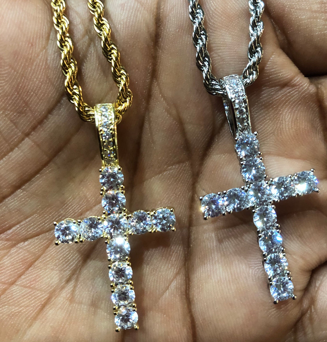 Iced Out Cross Necklace – Exclusive Life